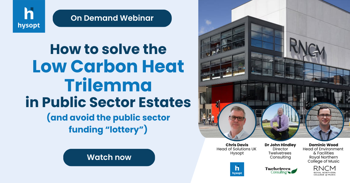 How to solve the Low Carbon Heat Trilemma In Public Sector Estates ...