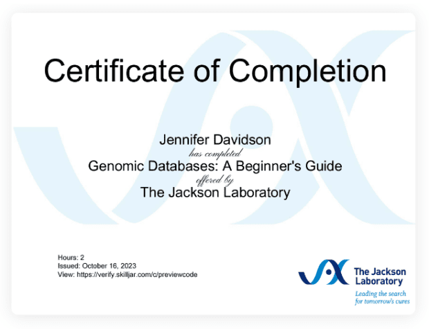 How The Jackson Laboratory Uses Badges and Certificates to Drive Global ...