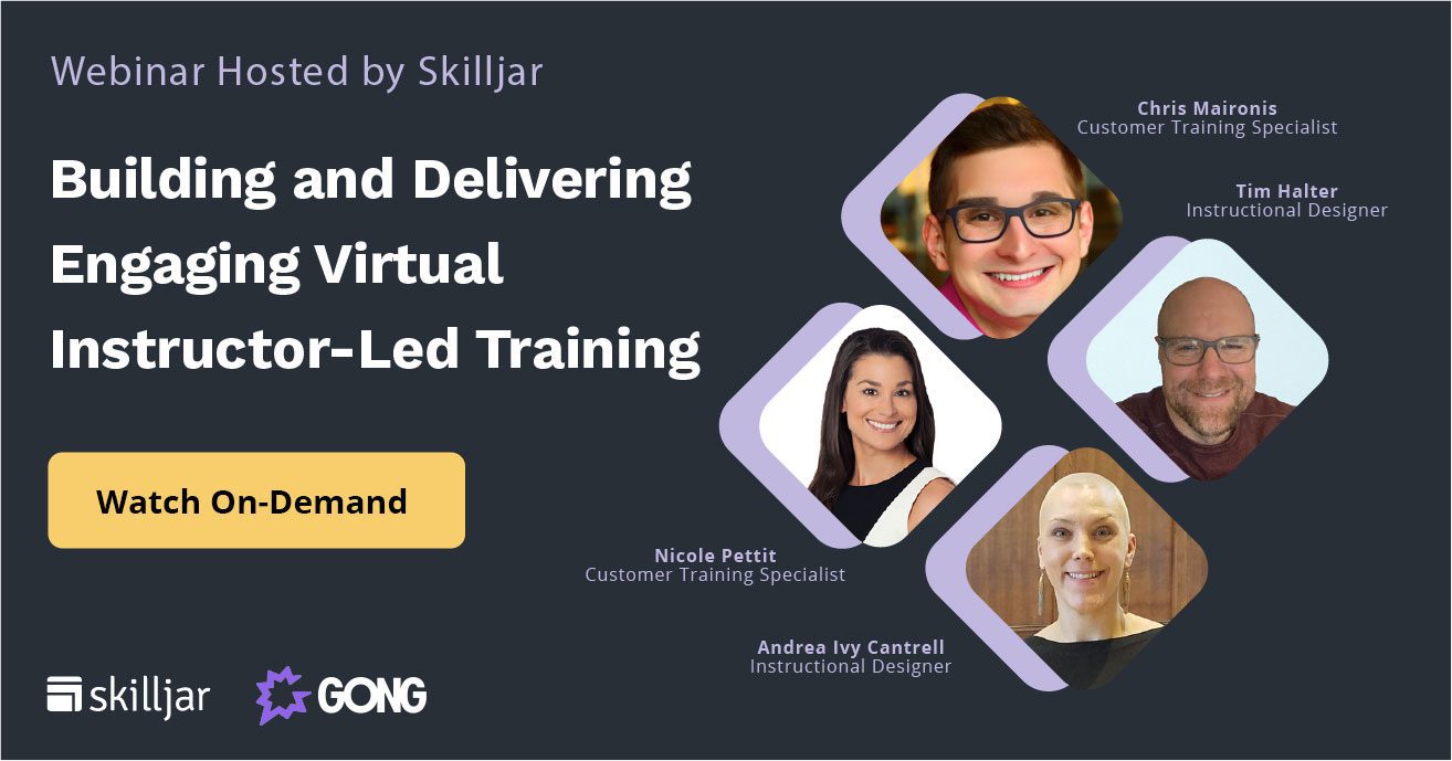 Best Practices for Building & Delivering Virtual Instructor-Led Training (VILT): Advice from ...