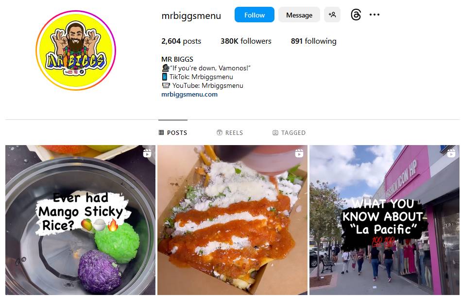 Top 30 Food Influencers in Los Angeles - inBeat Agency