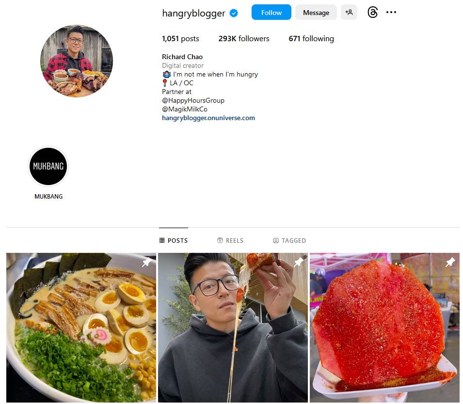 Top 30 Food Influencers in Los Angeles - inBeat Agency