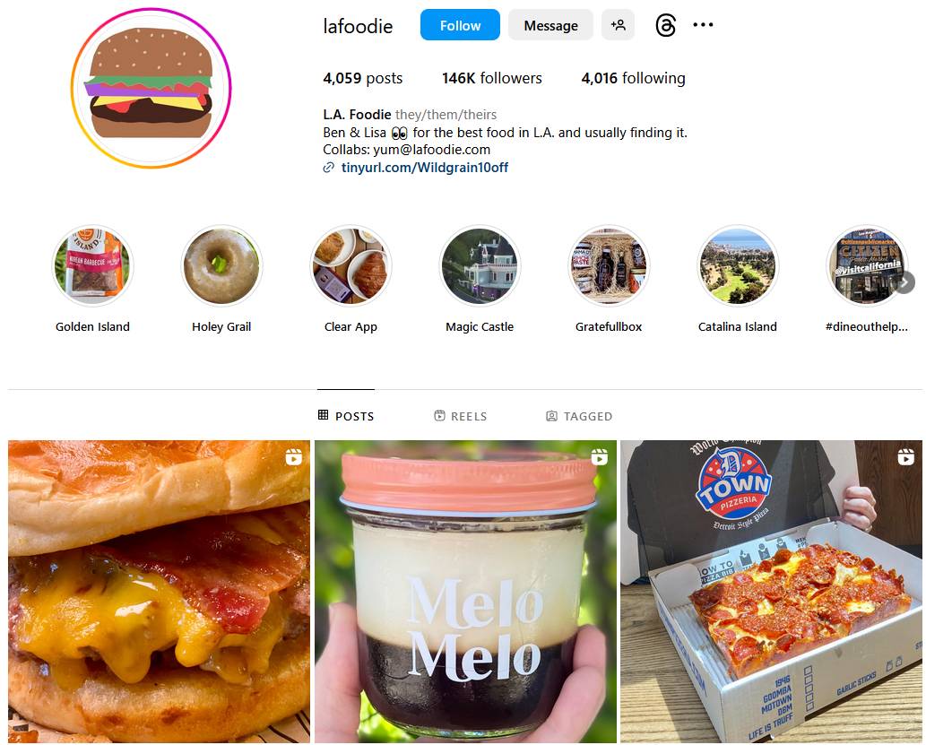 Top 30 Food Influencers in Los Angeles - inBeat Agency