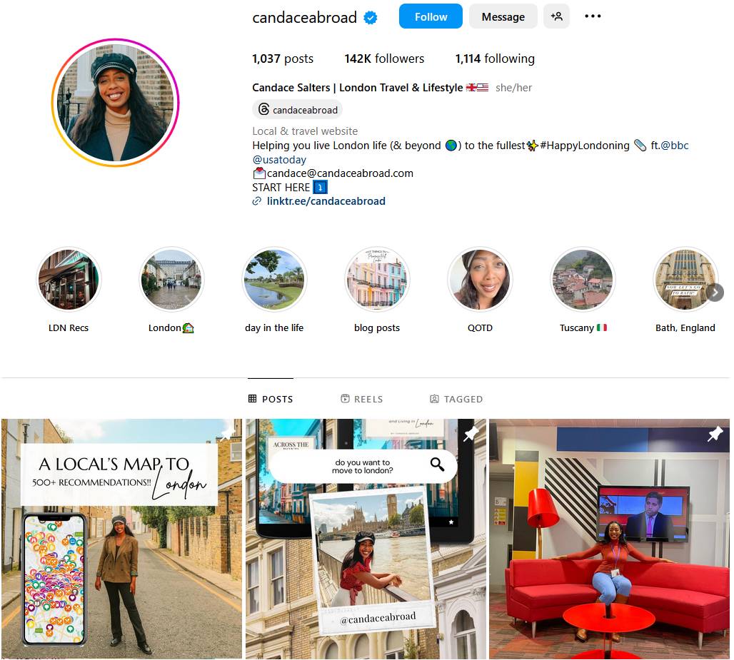 Top 30 Instagram Influencers in London - inBeat Agency