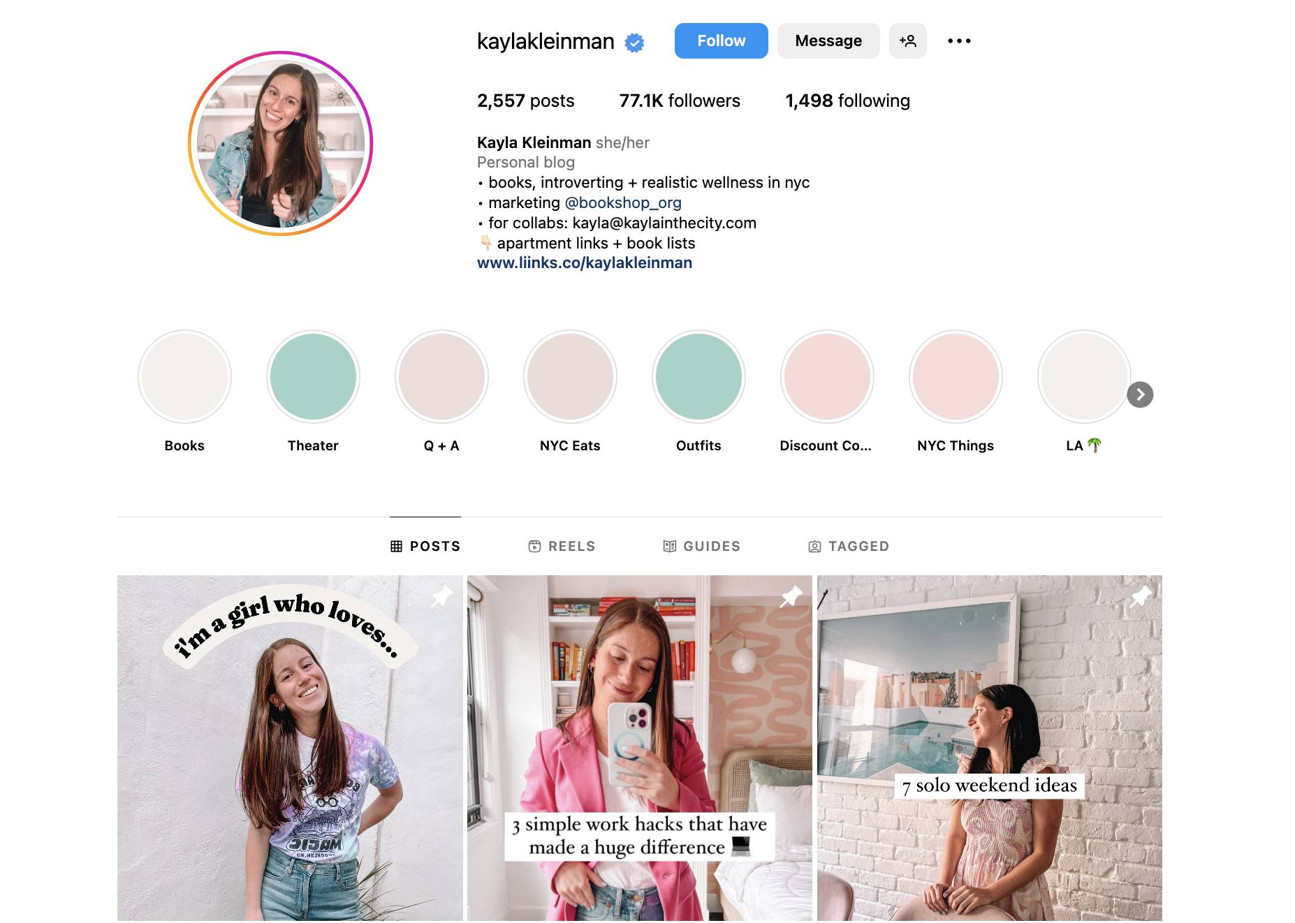 21 Top Health & Wellness Instagram Influencers in New York [Macro, Micro and Nano] - inBeat Agency