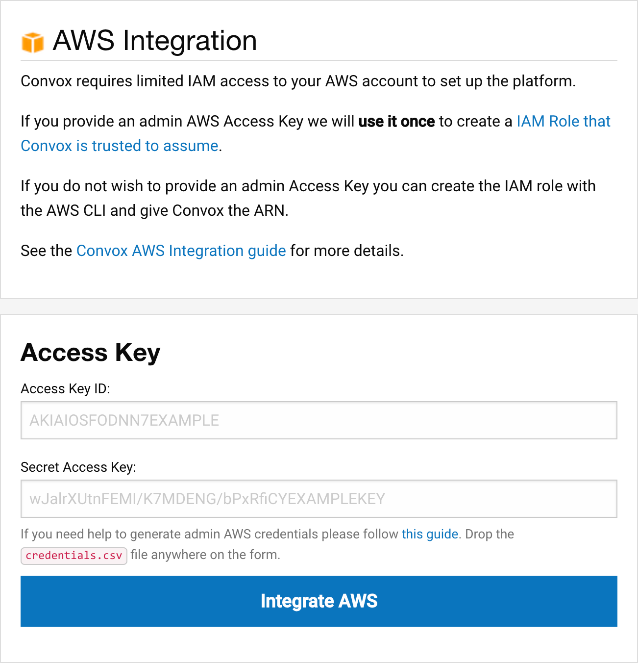 AWS Integration