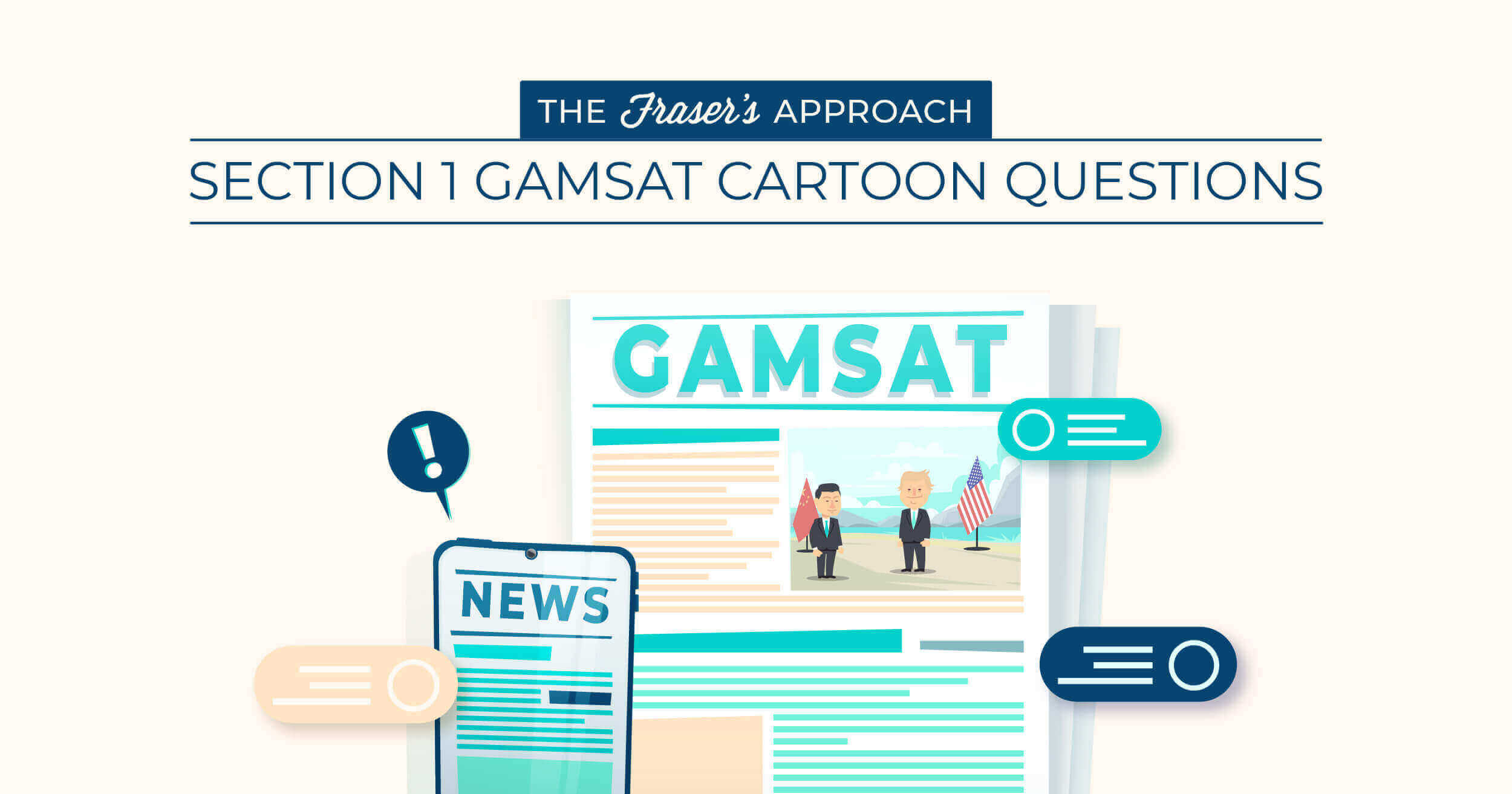 GAMSAT Section 1: Cartoon Questions