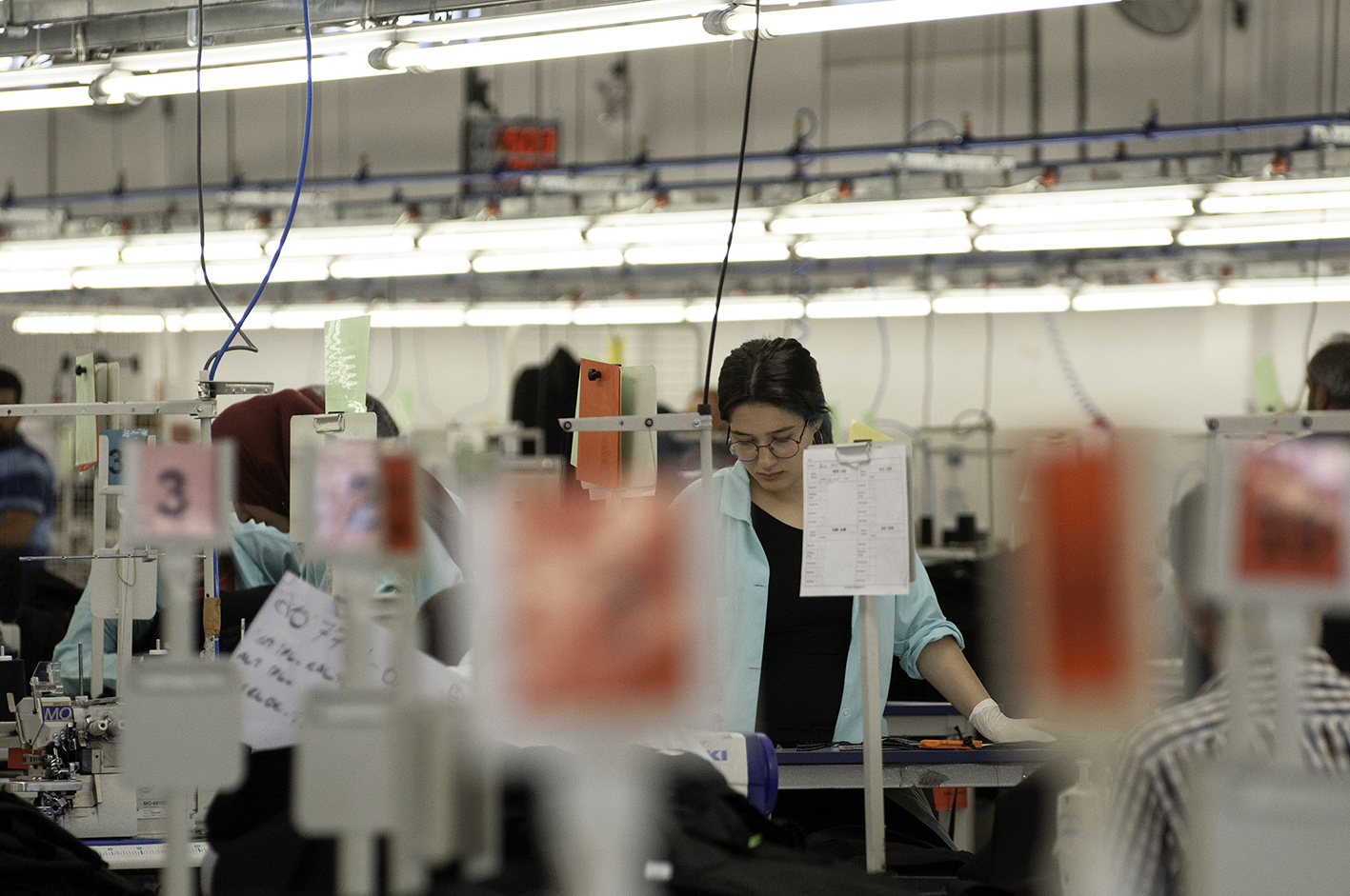 Tools and machinery needed for clothing manufacturing