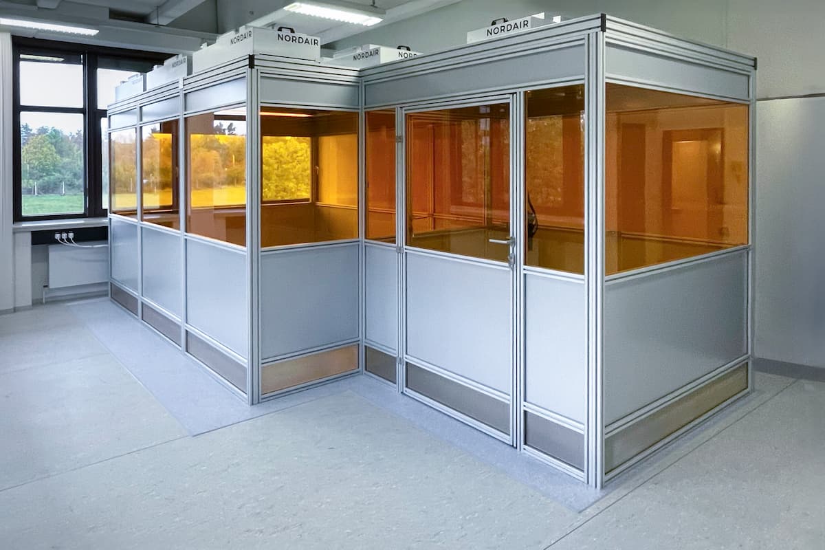 Nordair Systems - Laminar Flow Boxen, Reinraumzelte und Reinraumkabinen