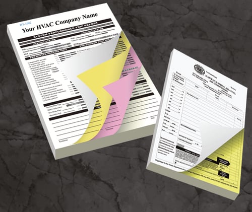 Impression Graphics | Products - NCR 3 Part Forms With Padding - 8.5" x 11"