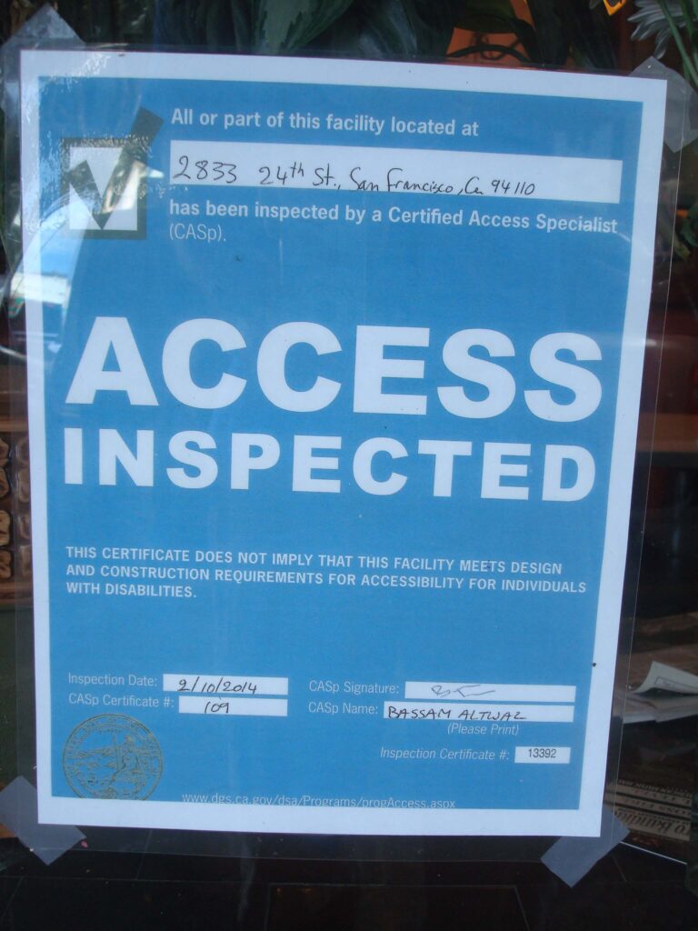 How do CASp inspections benefit Californians? | ADA Website Compliance ...