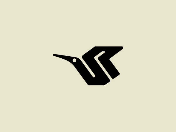 Brown Letter J Abstract Rounded Logo Example Jacu