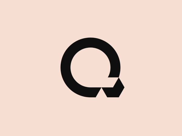 Black Letter K Monochromatic Sharp Logo Example Koll Guitars