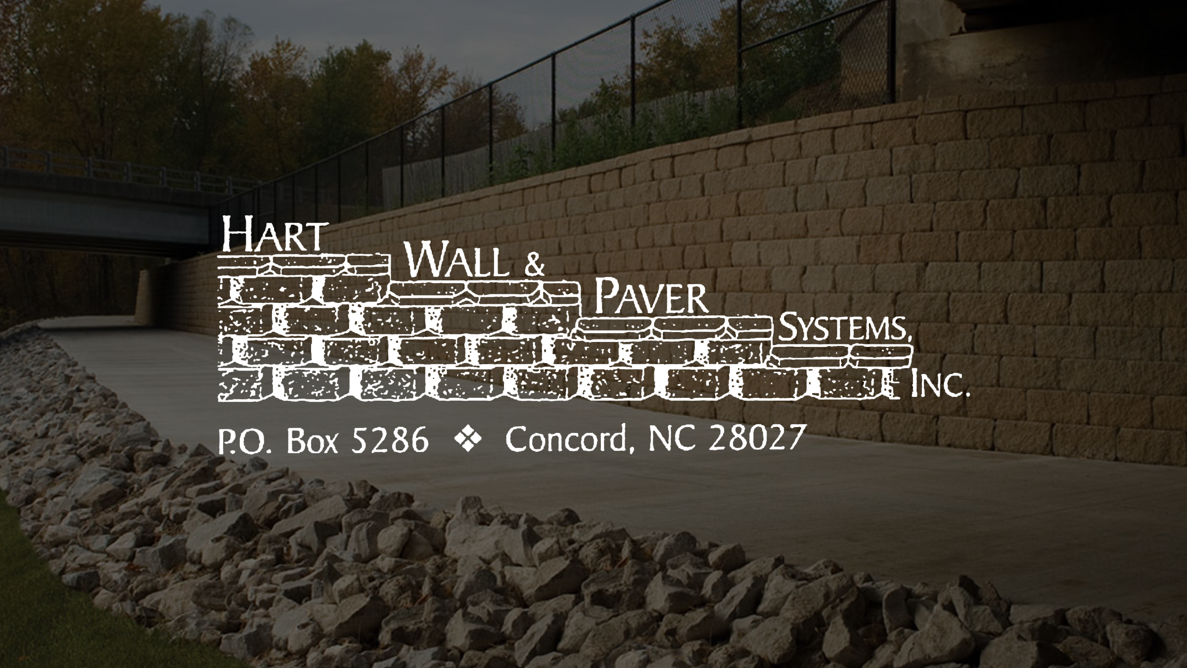 About - Hart Wall & Paver Systems