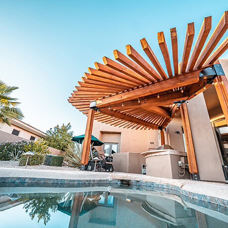 Louvered Roof System and Shade Structures in Phoenix | ShadePlus
