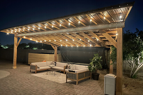 Louvered Roof System and Shade Structures in Phoenix | ShadePlus