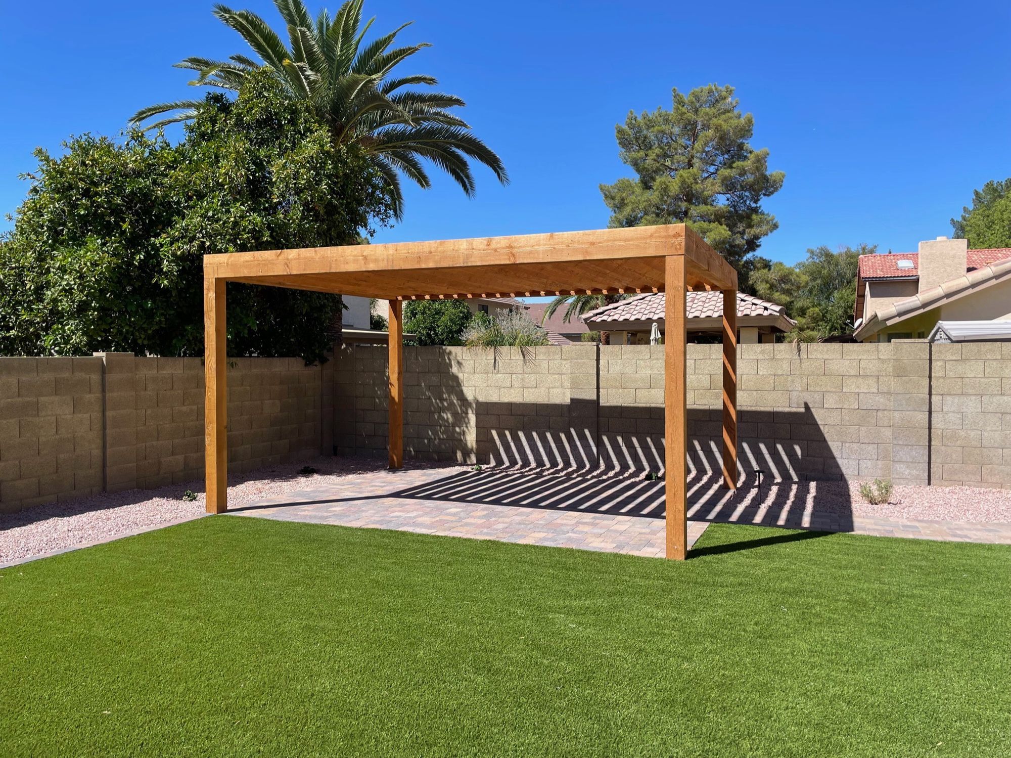 Louvered Roof System and Shade Structures in Phoenix | ShadePlus