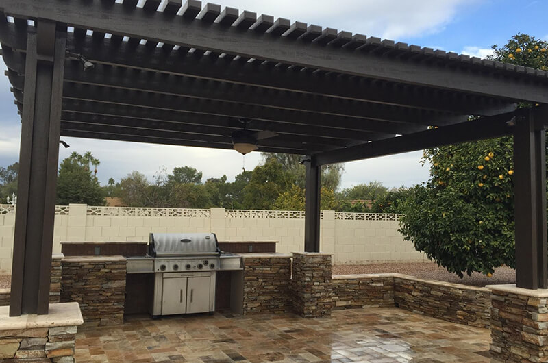 Louvered Roof System and Shade Structures in Phoenix | ShadePlus