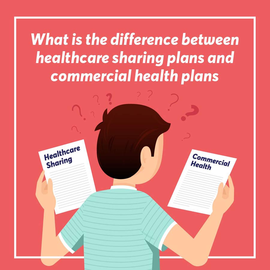 Healthcare sharing plans vs commercial health plans | Decent