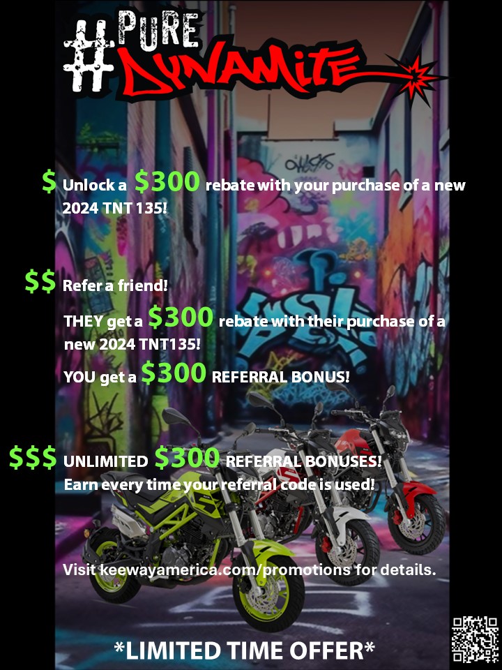 Keeway America - Promotions