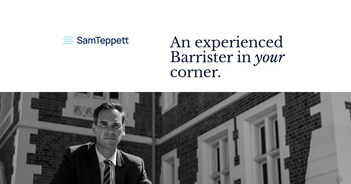 Contact Sam for a free consultation | Sam Teppett Barrister