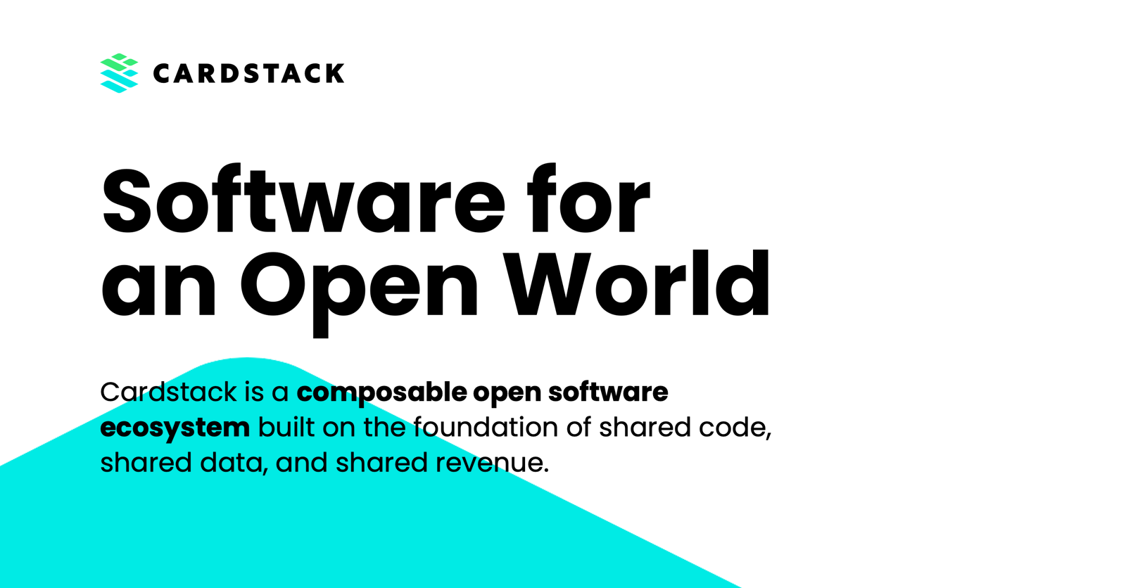 Cardstack · Software for an Open World