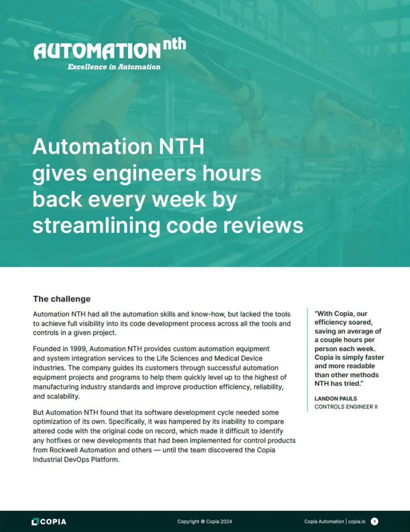 Home | Copia Automation