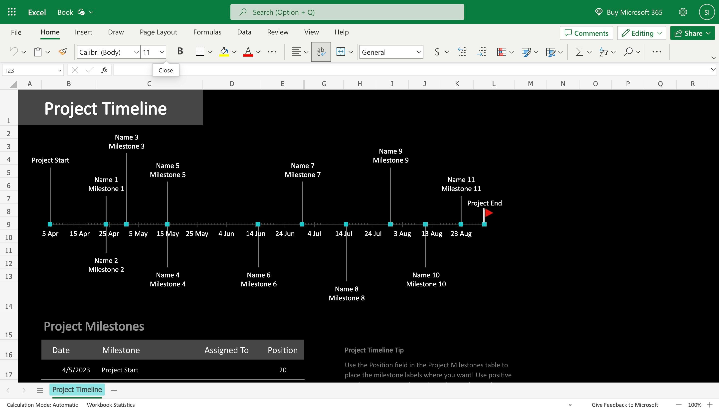 Get Your Project on Track With Project Timeline Templates That Are ...