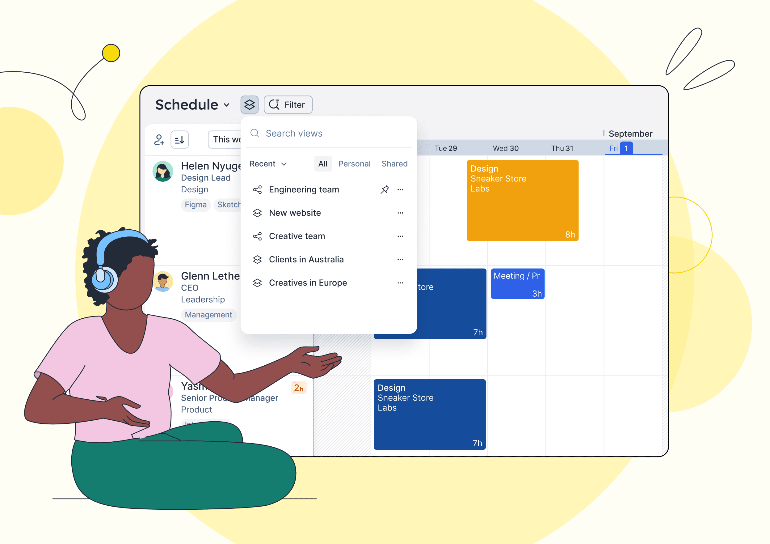 Saved filters have expanded to Views, with shareable options!
