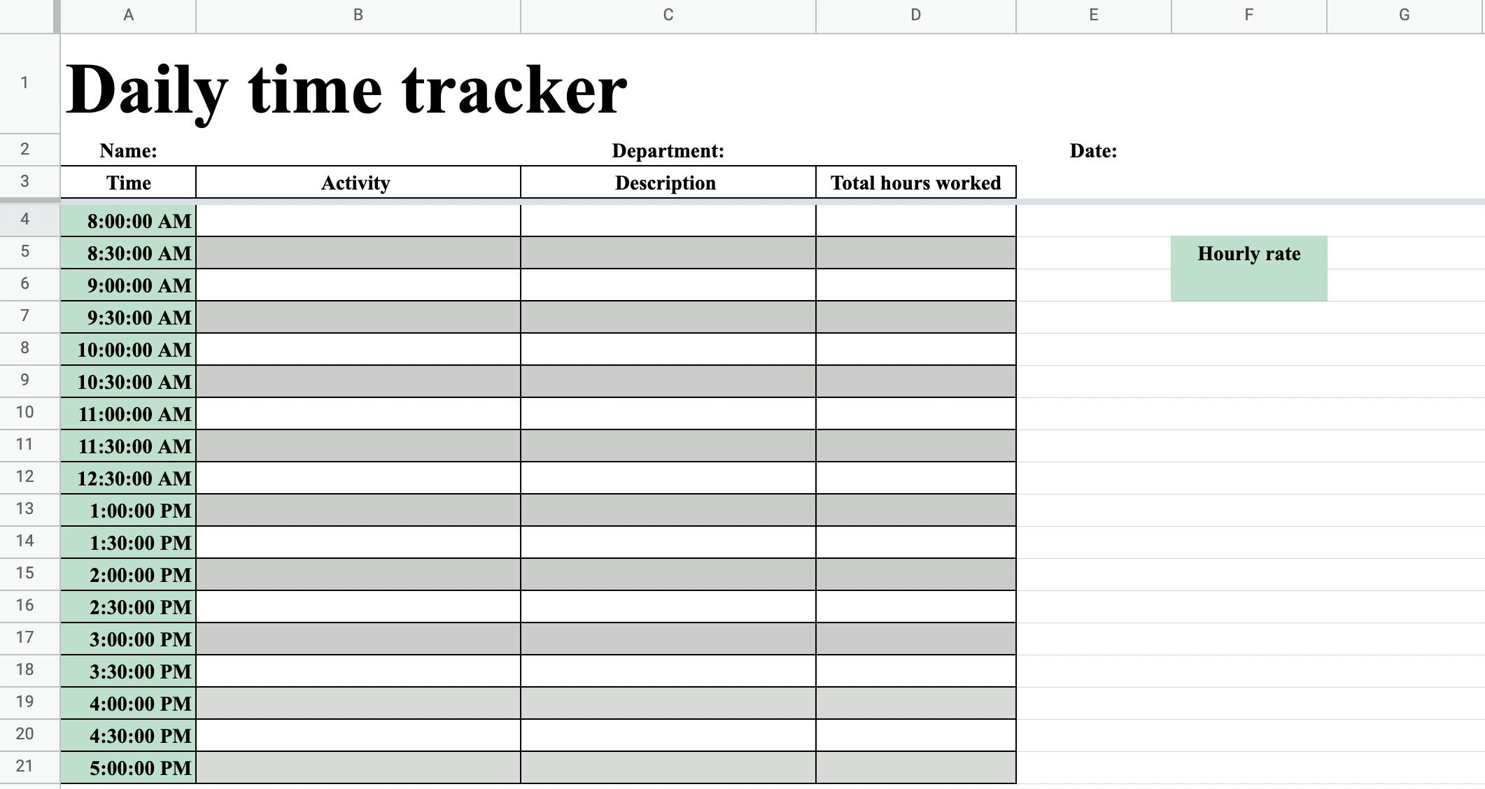 5 Employee Timesheet Templates [Free Download]