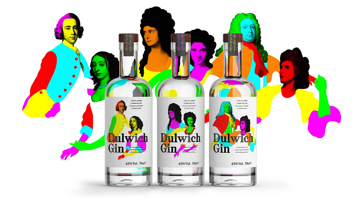Silas Amos | Dulwich Gin | Each Bottle Unique