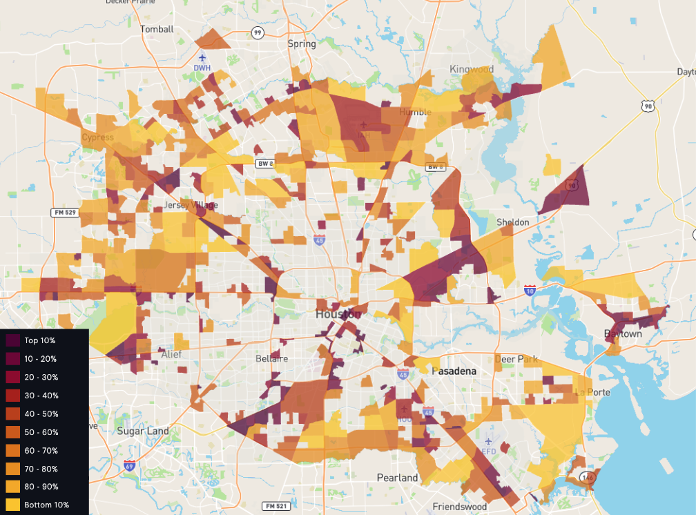 Identify Dangerous Road Conditions With Speeding and Pedestrian Data