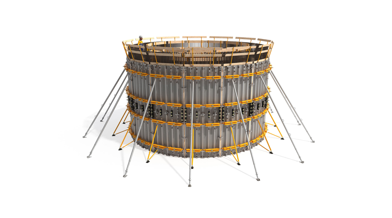 Biramax Circular Formwork | Adapt Formwork
