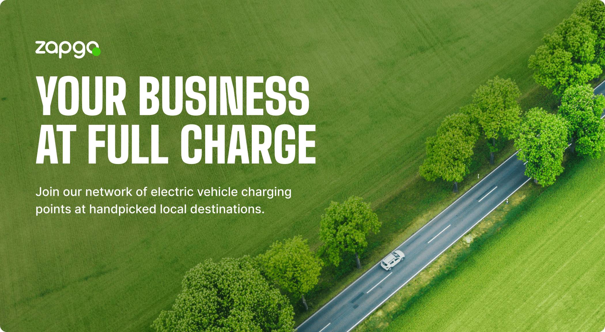 Zapgo | Rapid Electric Vehicle Charging - UK’s Top EV Charge Points