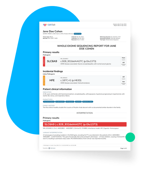 Franklin for Whole Genome Sequencing (WGS)