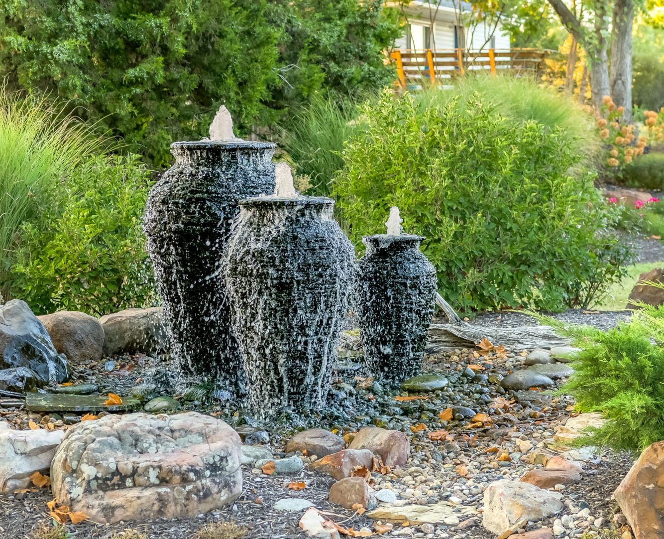 AquaScape Fountains | Kansas City Design Portfolio | Good Earth Water ...
