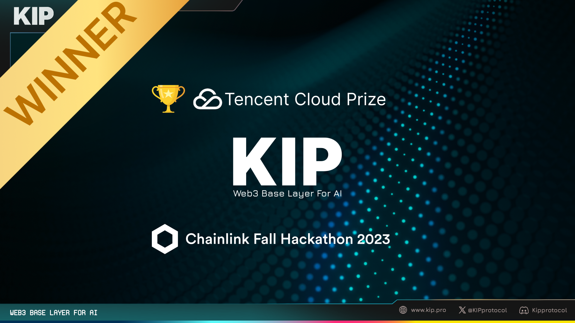 KIP Protocol · KIP Protocol Wins Chainlink Hackathon Prize for World’s ...