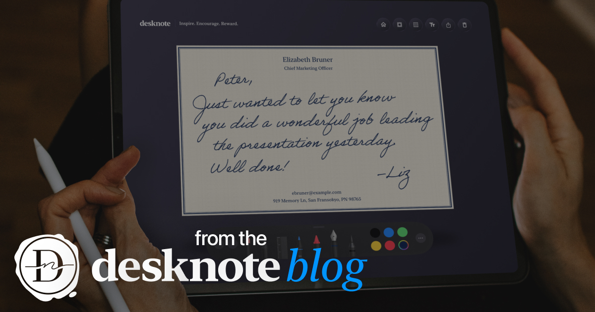 The Timeless Elegance of the Desk Note | DeskNote Blog