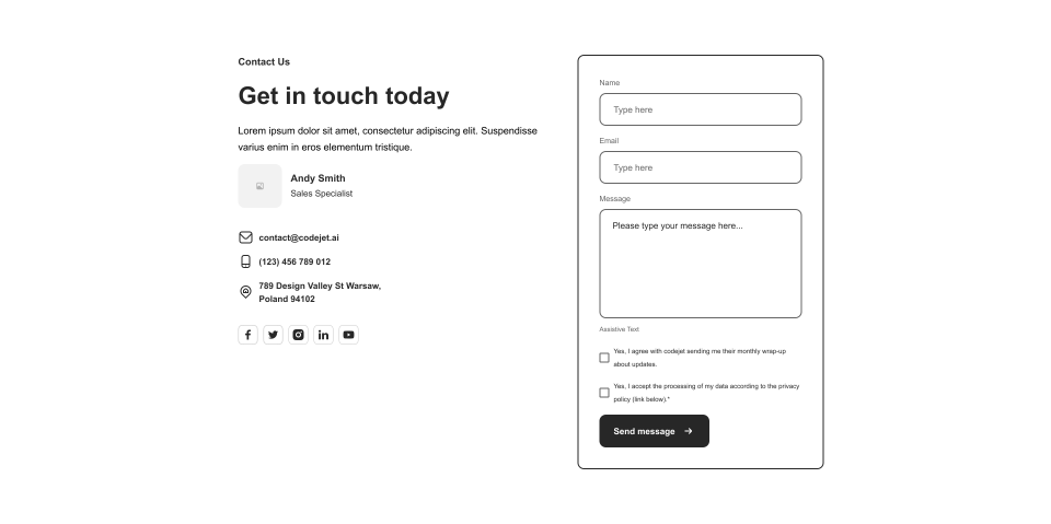 Design System - Codejet