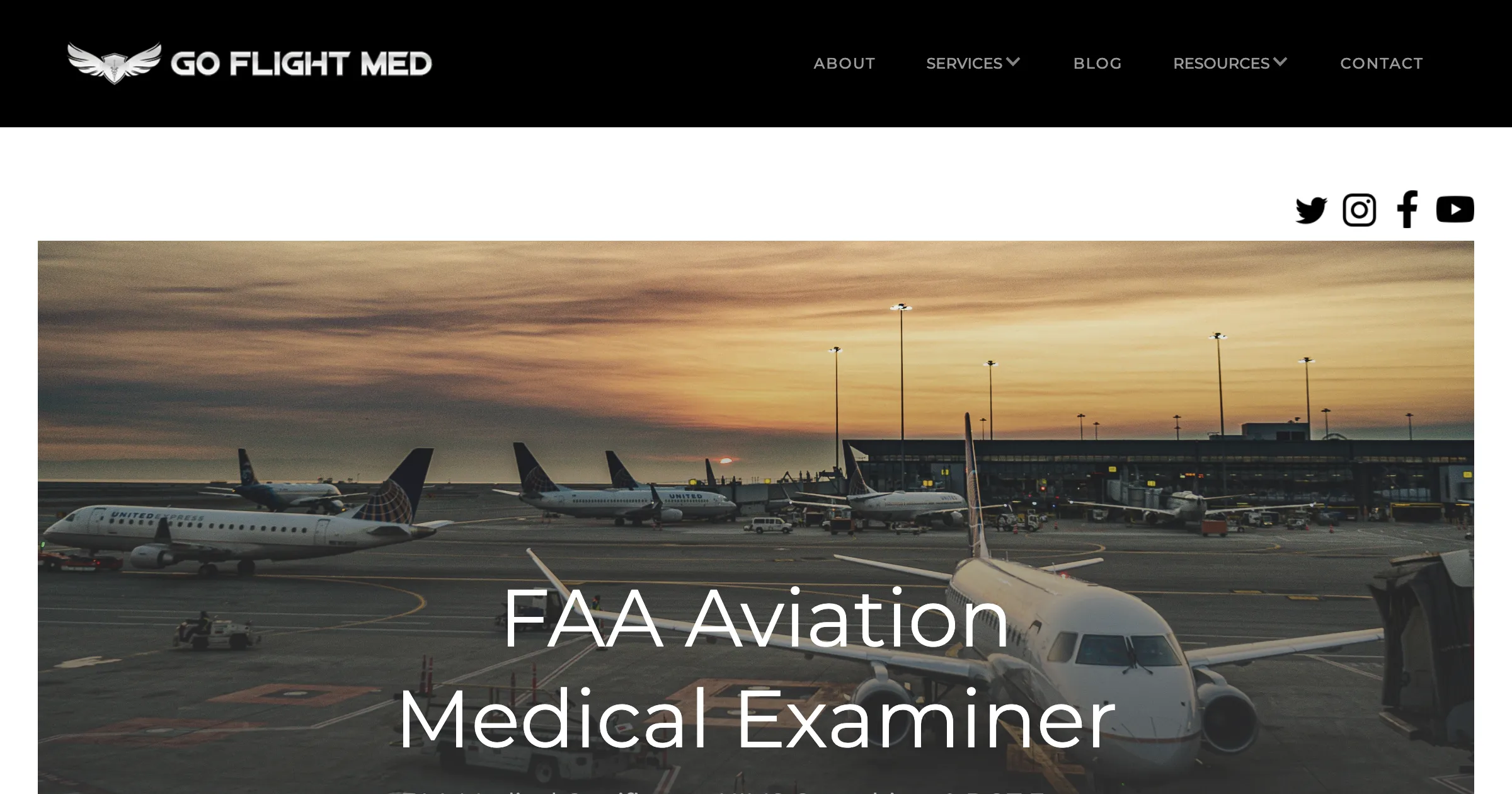 FAA Aviation Medical Examiner (AME) – Go Flight Medicine