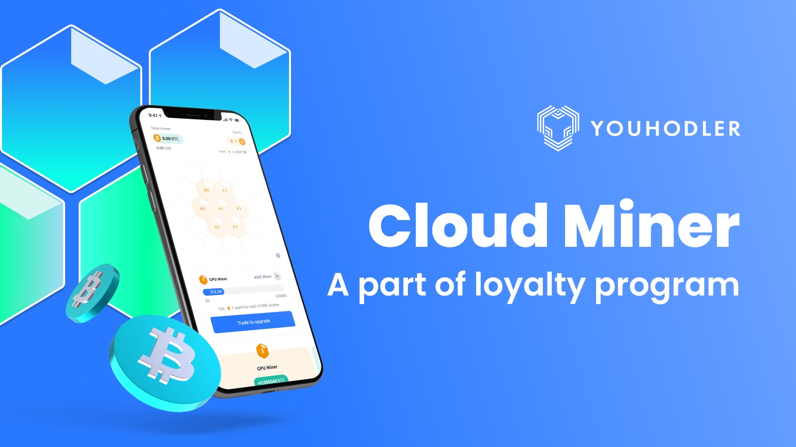 YouHodler Launches Cloud Mining Reward System
