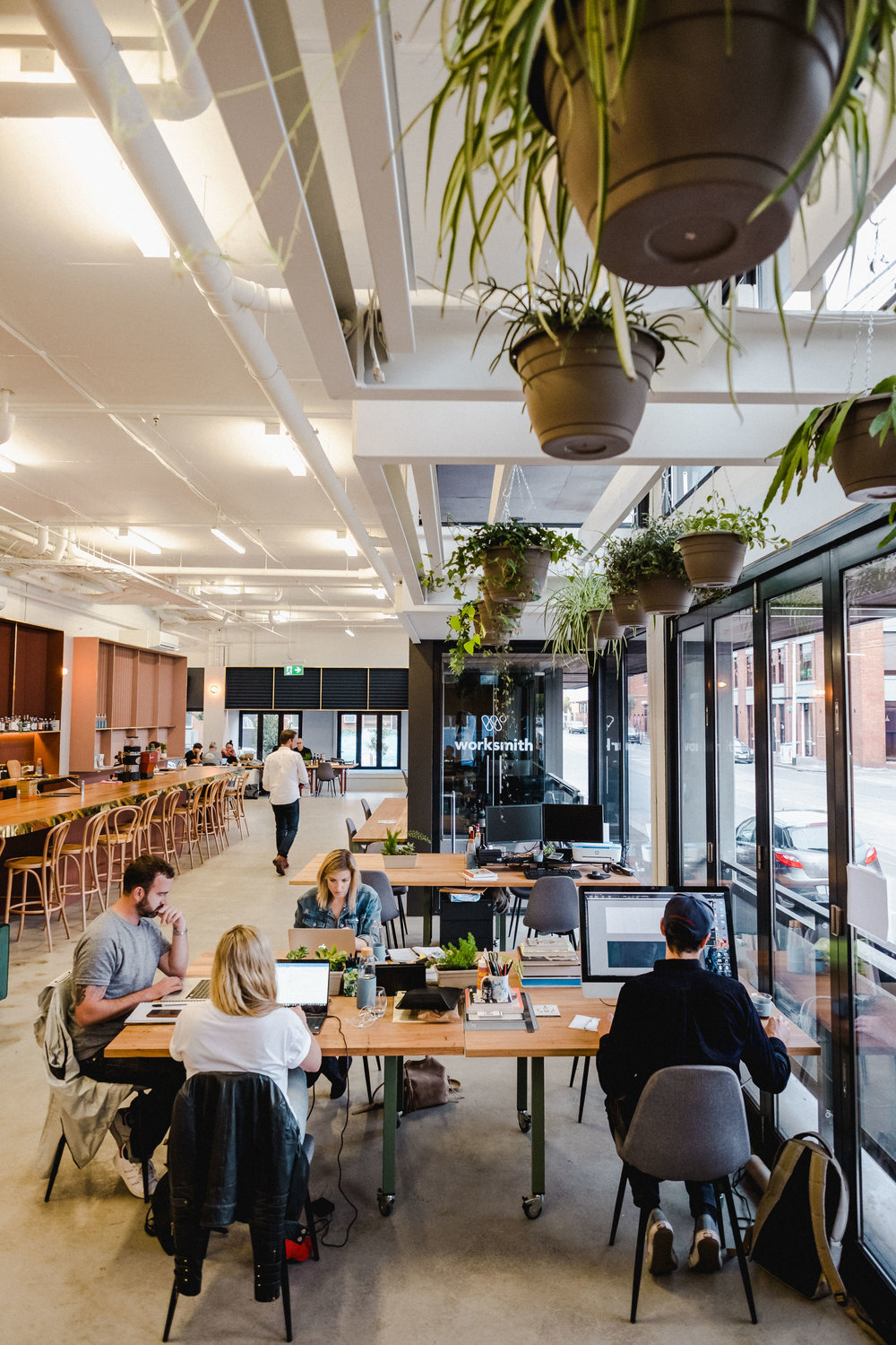 The benefits of hospo co-working @ Worksmith Melbourne. — Bustle
