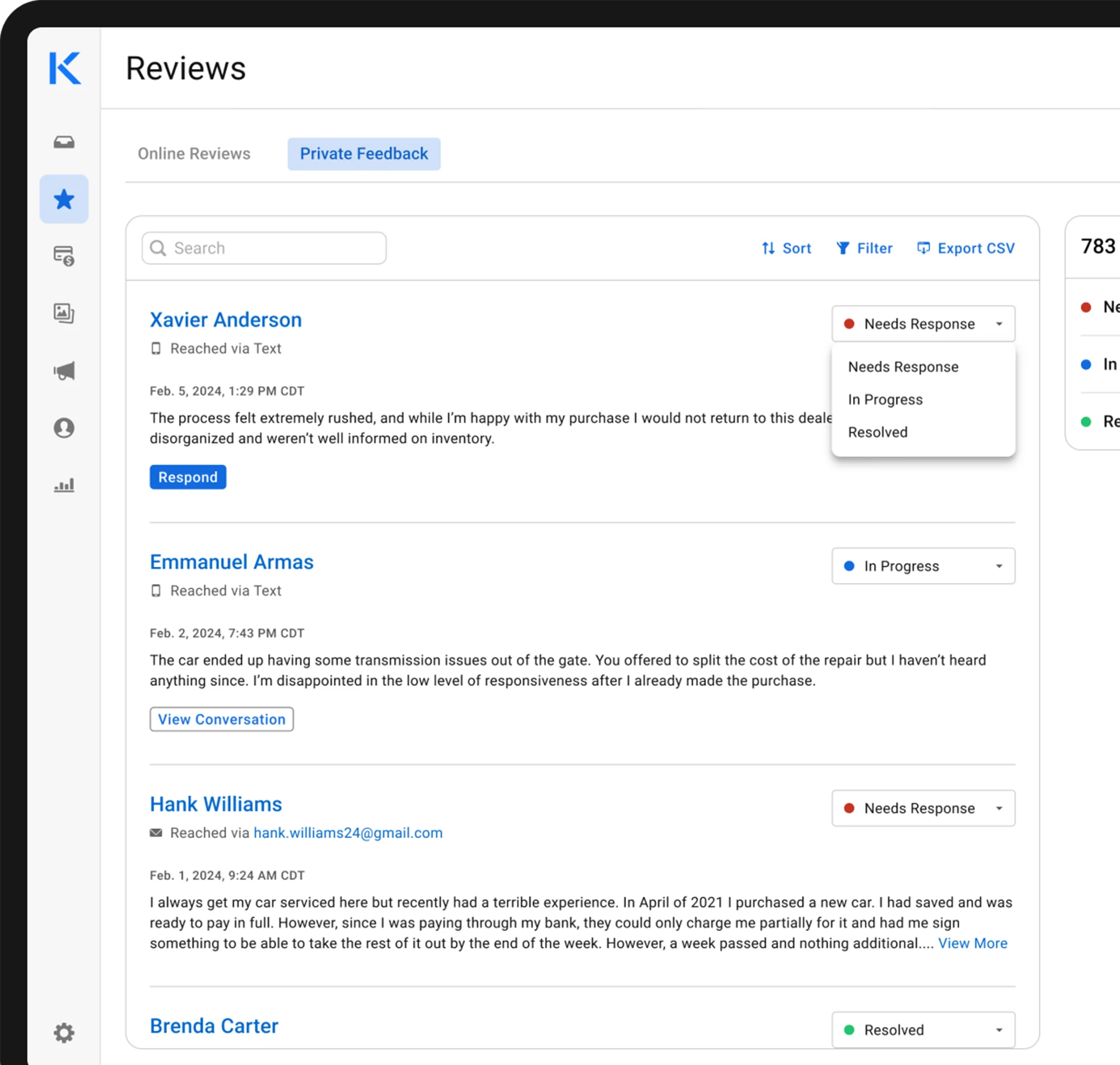 The Reputation Management Platform for Auto Dealers