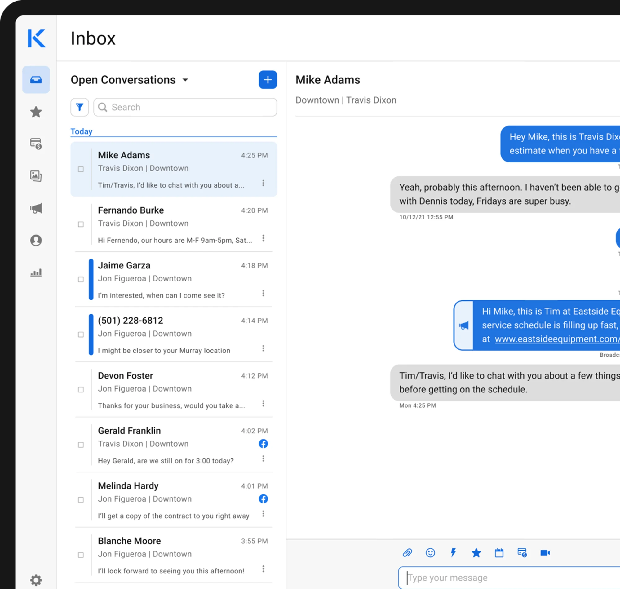 Text Messaging and Payments for Equipment Dealers