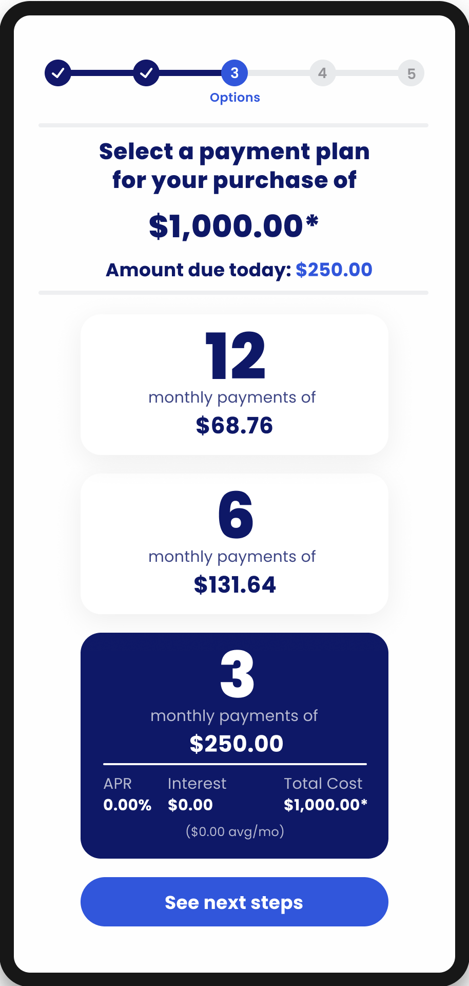 Customers Can Now Pay Over Time