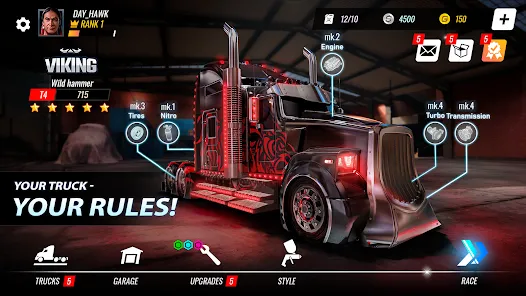 Big Rig Racing: Conquer Competitions & Customize Your Truck!