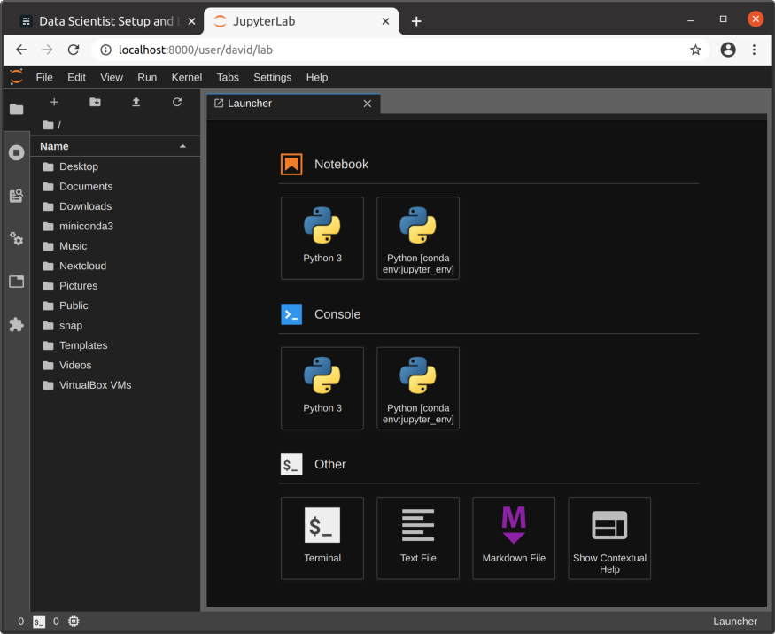 The Definitive Data Scientist Environment Setup | WhiteBox Blog