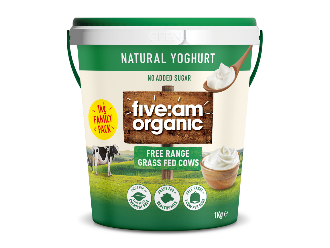 five:am Organic Yoghurt – The grass is greener on the five:am organic side