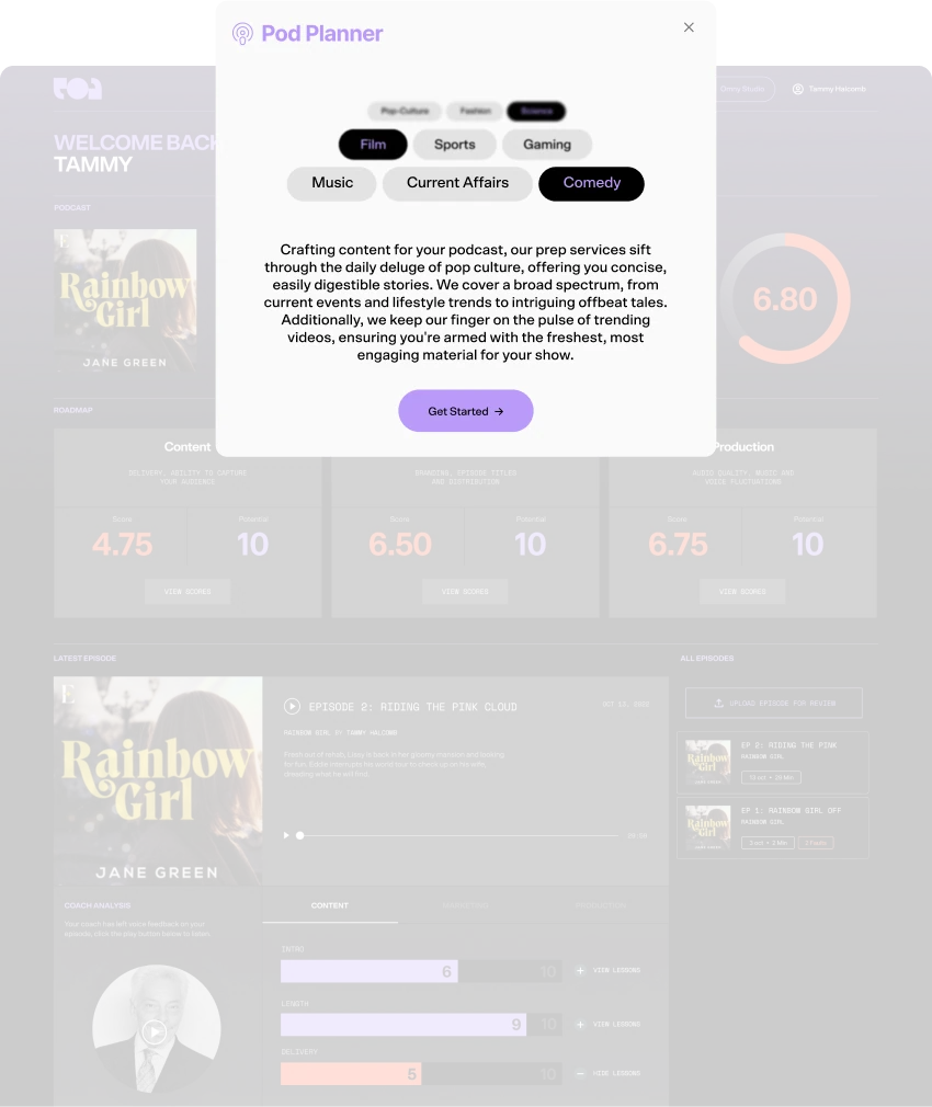 POD Journey | The 1-on-1 coaching platform helping podcasters perfect ...