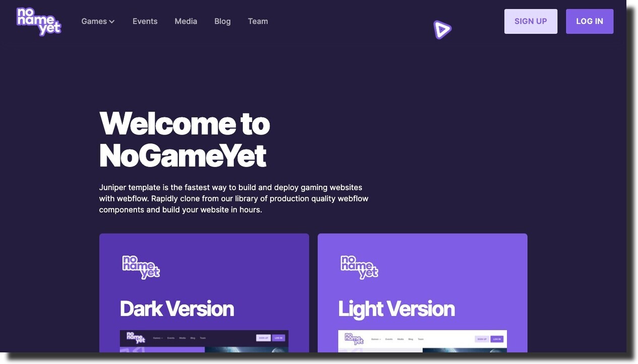 Top 22 Free Gaming Website Templates | 128 Digital