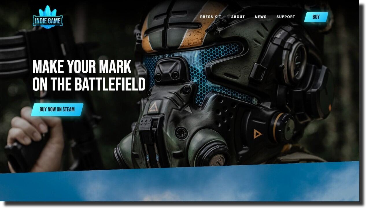 Top 22 Free Gaming Website Templates | 128 Digital